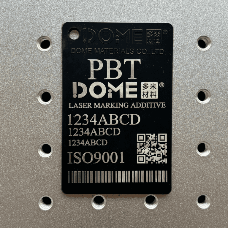 Laser Marking Additive | Laser-marked White On Black Polymer